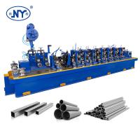 China Wall Thickness of welded tube 0.7-2.5mm Nanyang 220kw Main Motor Power Erw Tube Mill Making Machine for speed Rail Wire Rack for sale