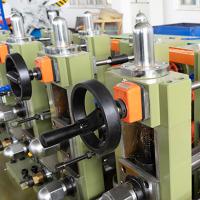 China Stable Performance Nanyang Erw Tube Steel Rolling Mill Machines for Cold Cutting Saw/Friction Saw System in Pipe Production for sale