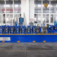 China 200KW High Frequency Power Energy Supply Pipe Nanyang Flexible Forming Erw Square Tube Mill Pipe Making Machine for Construction for sale