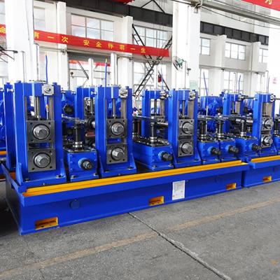 China Nanyang High Frequency High Precision API Galvanized Pipe Making Machinery Erw Tube Mill Line Pipe Milling Speed 15-50M/Min for sale