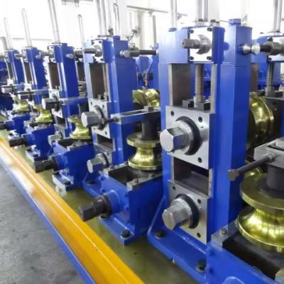 China Wall Thickness of welded tube 1.5-4.5mm Nanyang Long Service Life Round Pipe Making Machinery Steel Tube Mill for sale