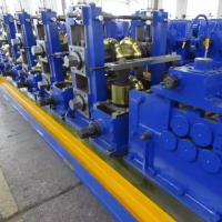 China Wall Thickness of welded tube 1.5-4.5mm Nanyang Long Service Life Round Pipe Making Machinery Steel Tube Mill for sale