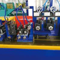 China Long Service Life Square Steel Iron Tube Mill Production Line Metal Machine for Rectangle Pipe Making for sale