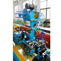 China Nanyang Galvanize Steel Pipe Making Machine for Square Oval Round Tube Mill at High Welding Speed and 45KW Main Motor Power for sale