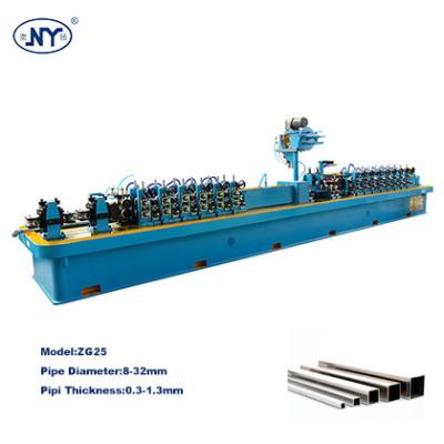 China High Frequency Power 100KW Professional Steel ERW Pipe Making Machine for Easy Operation Stainless Steel Production Line for sale