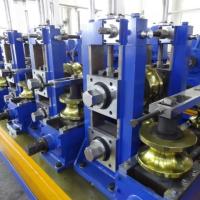 China Nanyang Carbon/Stainless Steel/Iron Welded Round Tube Pipe Production Line Pipe Making Machinery for sale