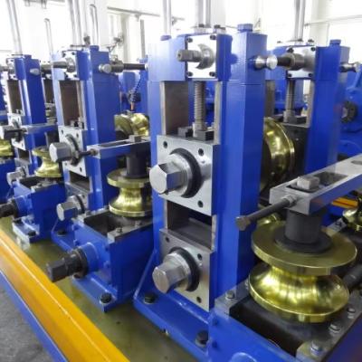 China Nanyang Carbon/Stainless Steel/Iron Welded Round Tube Pipe Production Line Pipe Making Machinery for sale