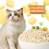 China Green Tea Flushable Kitty Litter Low Dust Flushable Clumping Cat Litter for sale