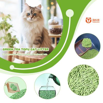 China Original Milk Fragrance Tofu Cat Litter OEM/ODM With 3 Seconds Water Absorption And Low Dust Clumping for sale
