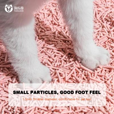 China Hot Sell Bulk Supply Tofu Cat Litter Available Biodegradable Eco-Friendly Lock Strong Highly Absorbent Low Tracking for sale