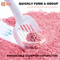 China Deodorization Pretty Litter Dust Free Tofu Cat Litter Bulk Highly Absorbent for sale