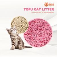 China Hot Selling  Custom Packaging Tofu Cat Sand Flushable Odor Control Non-Irritating Superior Clumping Compostable for sale