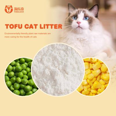 China Premium Low Dust Biodegradable Fast Clumping Tofu Cat Litter Sand for Safe and Eco-Friendly Pet Care for sale