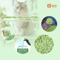 China Cornstarch Flushable Cat Litter Pellets Low Dust No Smell Cat Litter for sale