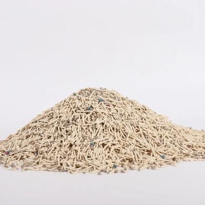 China Mixed Kitty Litter Sand Bentonite Cat Tofu Litter Dust Free Deodorizing Particles for sale