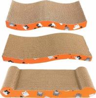 China Customized Cat Corrugated Scratcher ODM Corrugated Cardboard Cat Scratcher for sale