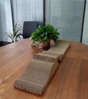 China Durable Cat Scratch Board Cardboard Reversible Cat Scratching Pad for sale