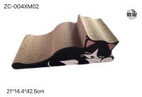 China Custom Corrugated Cat Scratcher Sustainable Cat Scratching Posts And Boards for sale