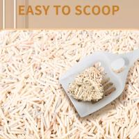 China Biodegradable Premium Tofu Cat Litter White Low Tracking Cat Litter for sale
