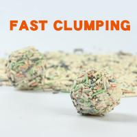 China 1.8mm 100% Eco Friendly Natural Tofu Cat Litter Flushable for sale