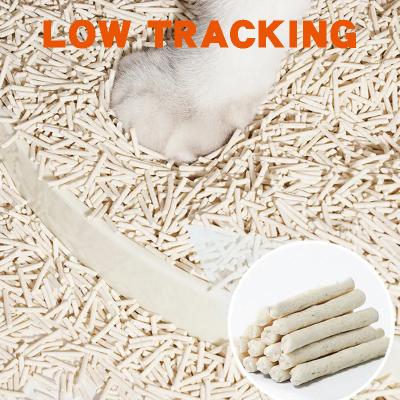 China Hot Sell 100% Natural & Compostable Cassava Cat Litter Superior Clumping Effective Odor Control Easy to Clean Flushable Cat Sand Custom Packaging for sale