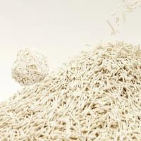China OEM Tofu Cat Litter Sand Plant Degradable Super Absorbent Kitty Litter No Dust for sale