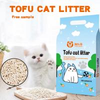 China High Absorbency Tofu Cat Litter Lightweight Soft Cat Litter Dust Free for sale