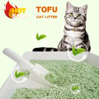 China Wholesale Biodegradable Low Dust Fast Clumping Tofu Cat Litter for Multiple Cats for sale