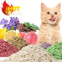 China Deodorizing Antibacterial Bulk Cat Litter Fast Absorbent Less Dust Cat Litter for sale