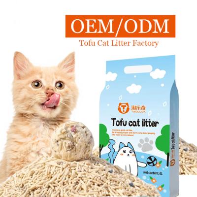 China Natural Safe Choice Tofu Litter Eco-Friendly For Cat for sale