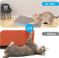 China Reversible Durable Cat Scratch Pad Recyclable Cat Scratcher Cardboard for sale