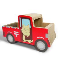 China Sustainable Cat Scratcher Car Scratching Board Corrugated Paper Cat Scratcher for sale