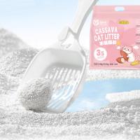 China Premium Highly Absorbent Cassava Litter Odor Control Biodegradable Eco Friendly for sale