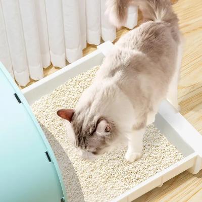 China 2025 New Products Environmentally Biodegradable Kitty Litter Bulk Purchase Low Dust Firm Clumping Low Tracking Cat Litter 100% Natural Materials Cassava Cat Sand Litter for sale