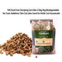 China Biodegradable Dust Free Fast Clumping Tofu Cat Litter Sand for Multi-Cat Households for sale