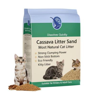 China Fast Clumping Low Dust Eco-Friendly Tofu Cat Litter Made from Soybean Residue for Kittens and Adult Cats for sale