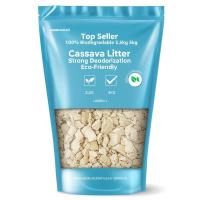 China 100% Biodegradable Cassava Cat Litter with Strong Deodorization and Eco-Friendly Properties for sale