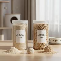 China Low-Dust Tofu Cat Litter with Reliable Clumping Performance and 1.5mm–3.0mm Options for Different Markets for sale