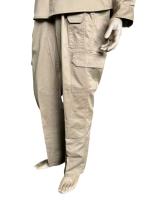 China Khaki Military Cargo Pants XS-4XL Size Range with Waterproof Fireproof Features for Outdoor Tactical Use for sale