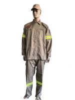 China Professional Fire Fighting Suit 0.5kg Waterproof Flame-Retardant Emergency Rescue Uniform S-4XL for sale