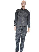 China Professional Military Uniform Set - Waterproof Camouflage Jacket & Trousers in XS-4XL Sizes with 3000 MOQ for sale