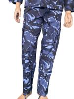 China Blue Camouflage Military Army Uniform XS - 4XL Waterproof Tactical Uniform Set for sale