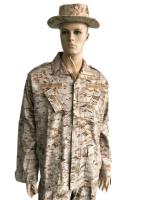 China 50/50 Nylon Cotton ACU Military Uniform Set 210-230g/m² Desert Camo Tactical Gear XS-3XL for sale