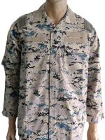 China ACU Military Training Uniform XS-4XL Size Range 35% Polyester 65% Cotton Customizable Tactical Gear for sale