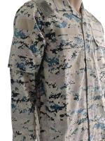 China ACU Military Training Uniform XS-4XL Size Range 35% Polyester 65% Cotton Customizable Tactical Gear for sale
