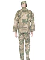China 230gsm Heavy Duty ACU Military Uniform Tactical Jacket and Pants Set - XS to 4XL Sizes with Custom Colors for sale
