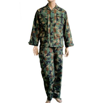 China BDU Combat Uniform Tactical Camouflage Set - 1.5kg Weight, Sizes XS-3XL, 210-230g/m² Fabric for sale