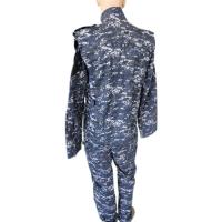 China Blue Camouflage BDU Military Uniform Set 3-Piece XS-3XL 1.5kg Weight for Tactical Use for sale