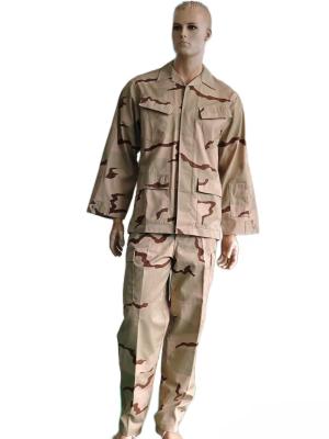 China Tactical Military BDU Camo Uniform Breathable 10 Pockets Army Combat Outfit XS - 3XL for sale