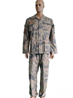 China 6 Pocket Camouflage BDU Military Uniform - 65% Polyester 35% Cotton Tactical Workwear in XS-4XL Sizes for sale